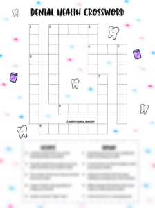 Dental Health Week Worksheets For Kids